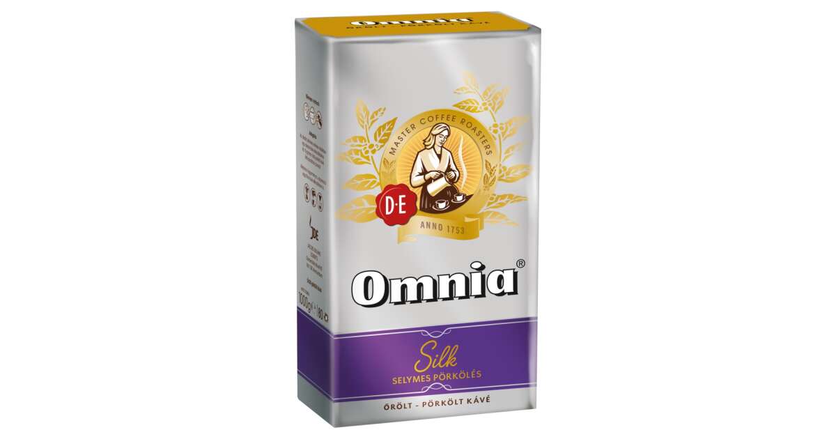Douwe Egberts Omnia Silk őrölt Kávé 1000g | Pepita.hu