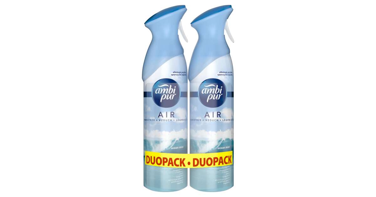 Ambi Pur Ocean Air freshener spray 2x300ml | Pepita.com