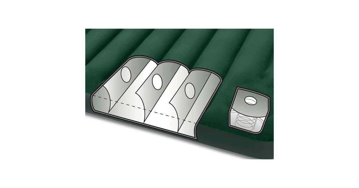 Intex 203x152x25cm Queen Dura-Beam Downy felfújható XL Matrac (64763 ...