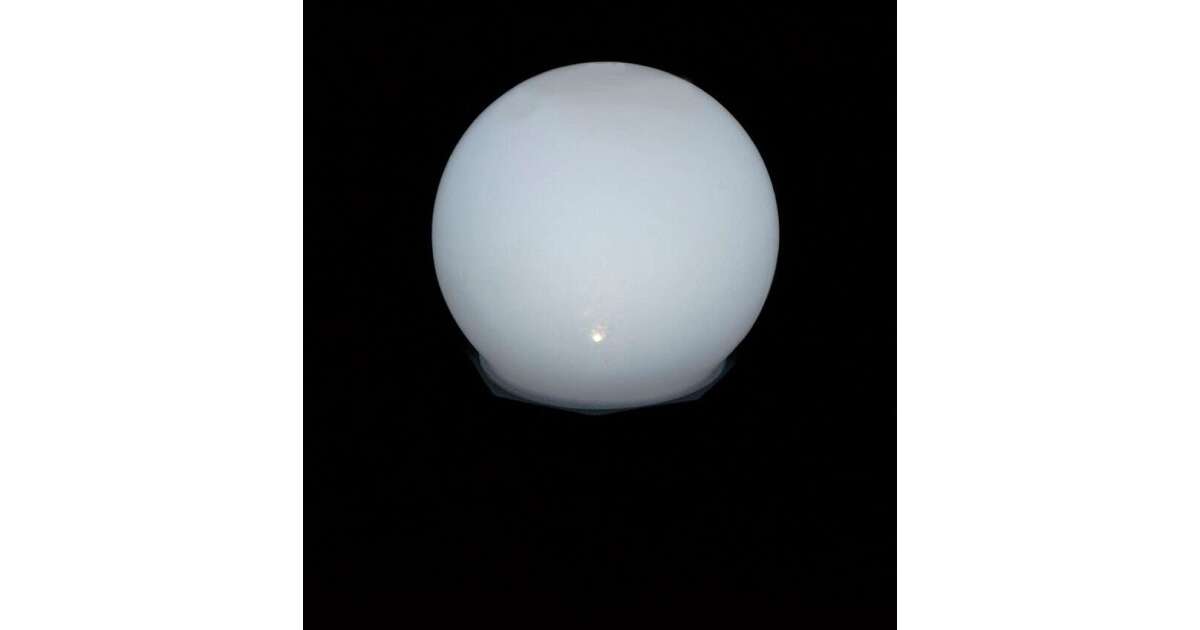 Polifach LED-es kerti Napelemes Lámpa 10cm - Gömb (P-011) #fekete 6db ...