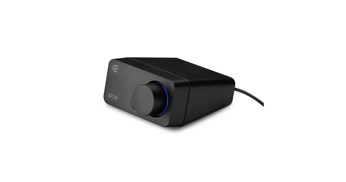 Sennheiser / EPOS GSX 300 Külső Sound Card Fekete 1001226 | Pepita.hu