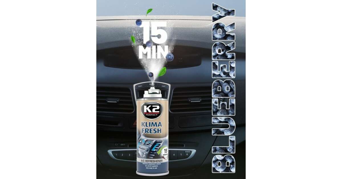K2 Klima Fresh Air Conditioning Cleaner and Disinfectant Spray 150ml ...
