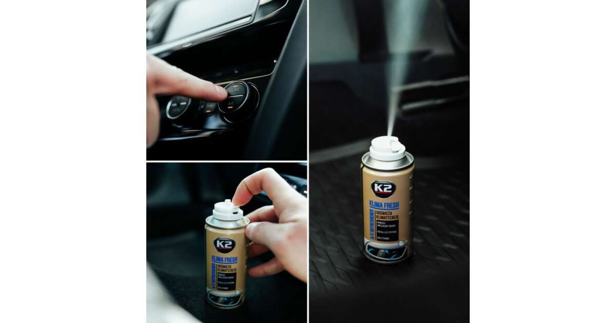 K2 Klima Fresh Air Conditioning Cleaner and Disinfectant Spray 150ml ...