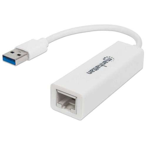 MANHATTAN Ethernet adapter, Gigabites, USB 3.0 csatlakozás, MANHATTAN ...