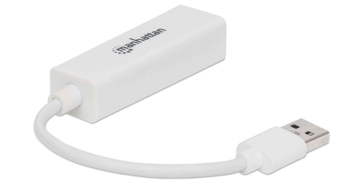 MANHATTAN Ethernet adapter, Gigabites, USB 3.0 csatlakozás, MANHATTAN ...