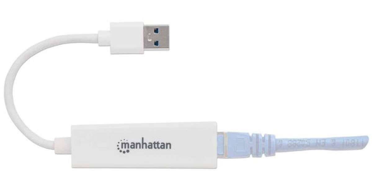 MANHATTAN Ethernet adapter, Gigabites, USB 3.0 csatlakozás, MANHATTAN ...