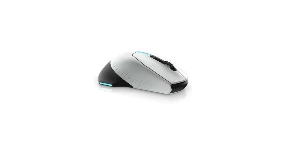 DELL Alienware 610M Wired / Wireless Gaming Mouse - AW610M (Lunar Light ...