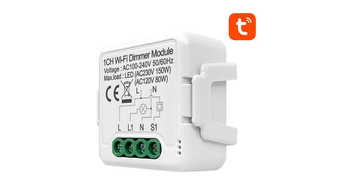 Smart Dimmer Switch Module WiFi Avatto N-DMS01-1 TUYA | Pepita.hu