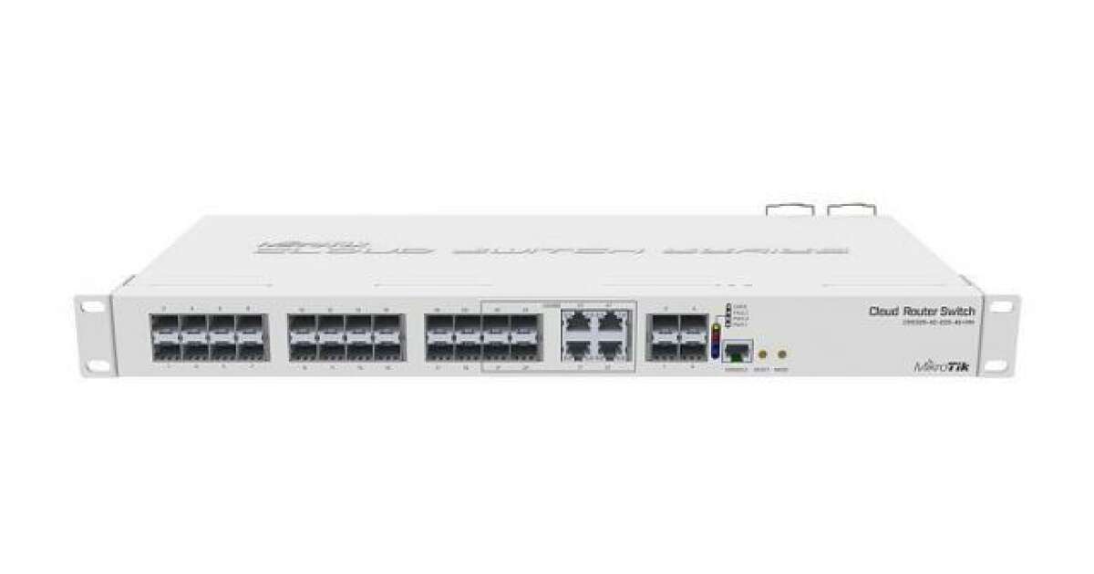 Mikrotik RouterBoard CRS328-4C-20S-4S+RM Rackmount Cloud Router Switch ...