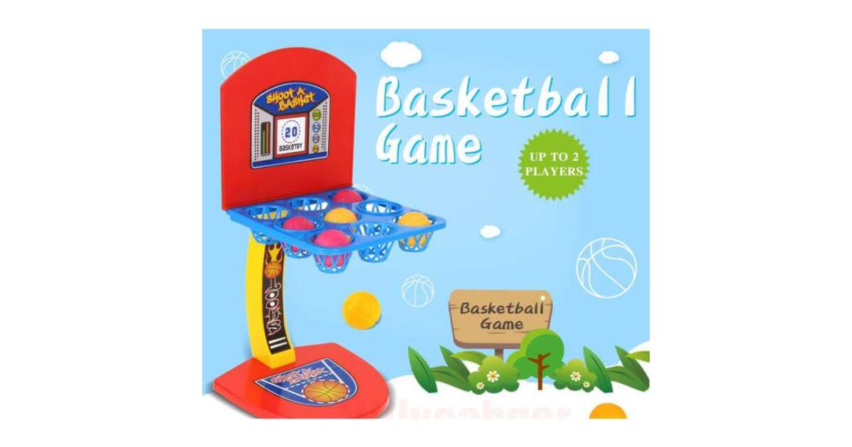 Mini basketball arcade game for 2 players | Pepita.com
