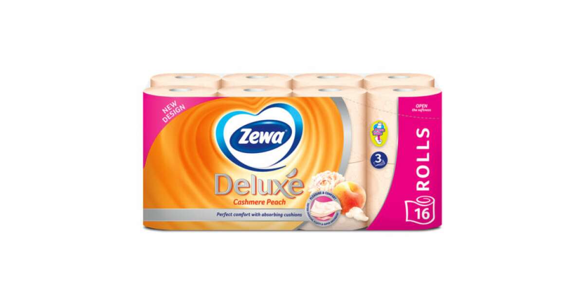 Zewa wc papír 16tek. 3rtg. Peach | Pepita.hu