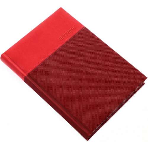 Lux A5 napi határidőnapló fehér lap matt hőre színeződő műbőr borítás ...