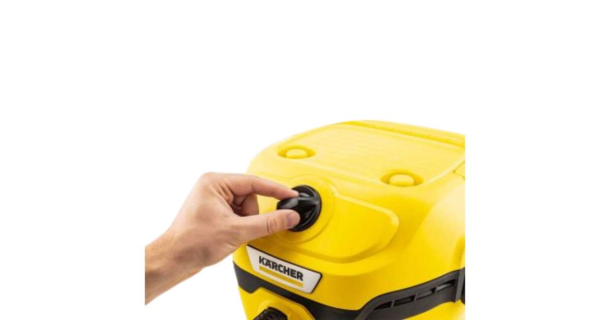 Karcher WD 2 Plus V-12/4/18/C száraz-nedves Porszívó, Sárga | Pepita.hu