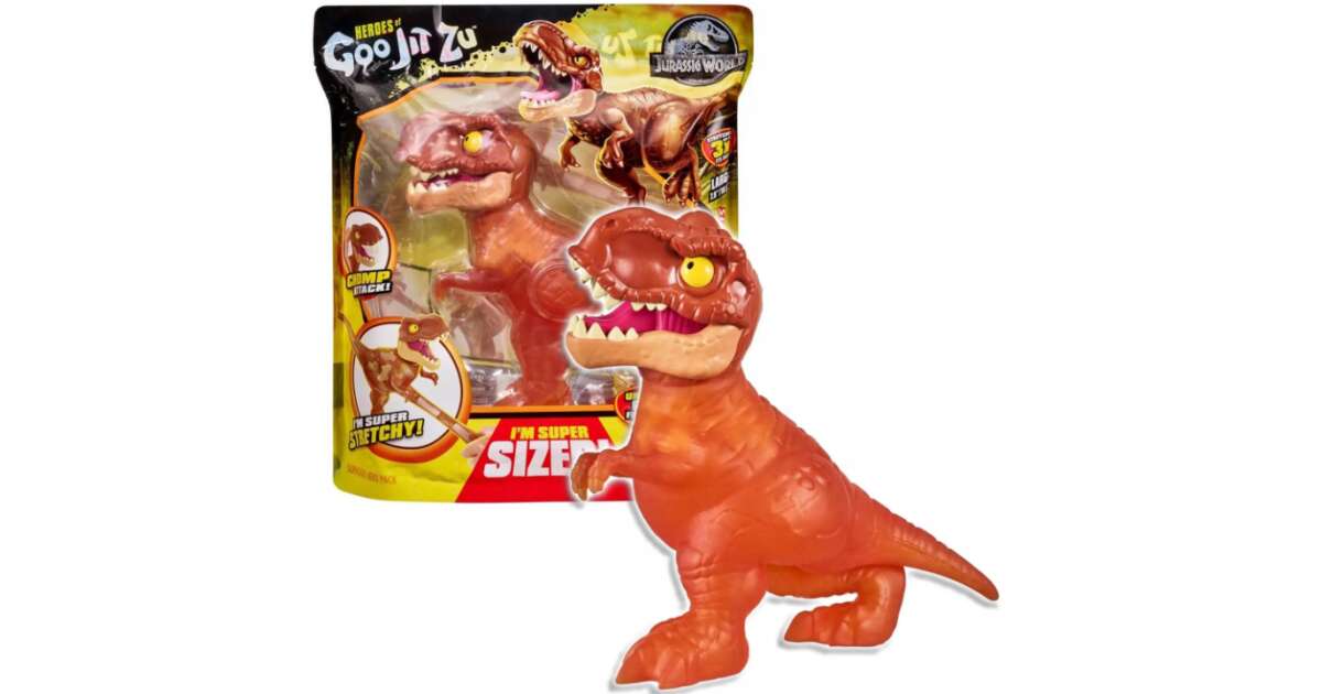 Heroes of Goo Jit Zu Jurassic World SupaGoo dinosaur figurine | Pepita.com