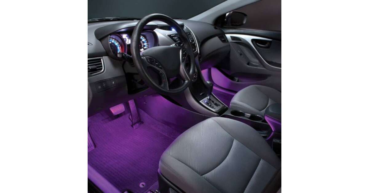 Lábtér világítás autóba ,távirányítós, RGB | Pepita.hu