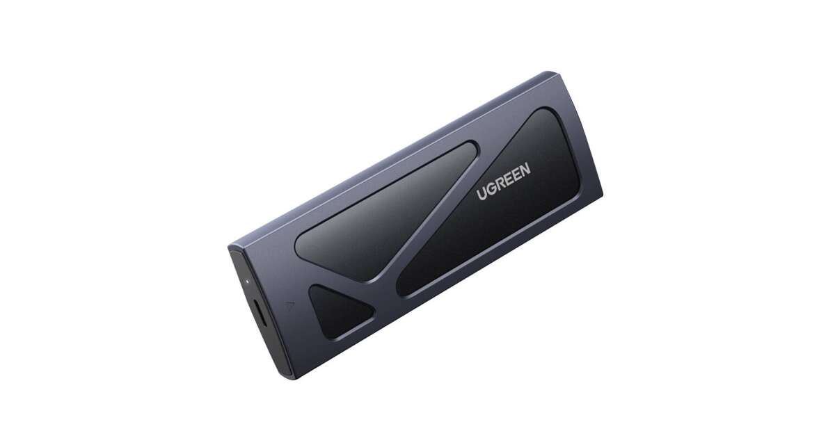 Ugreen CM578 M.2 USB 3.2 Gen 2 Type-C Külső SSD ház - Fekete | Pepita.hu