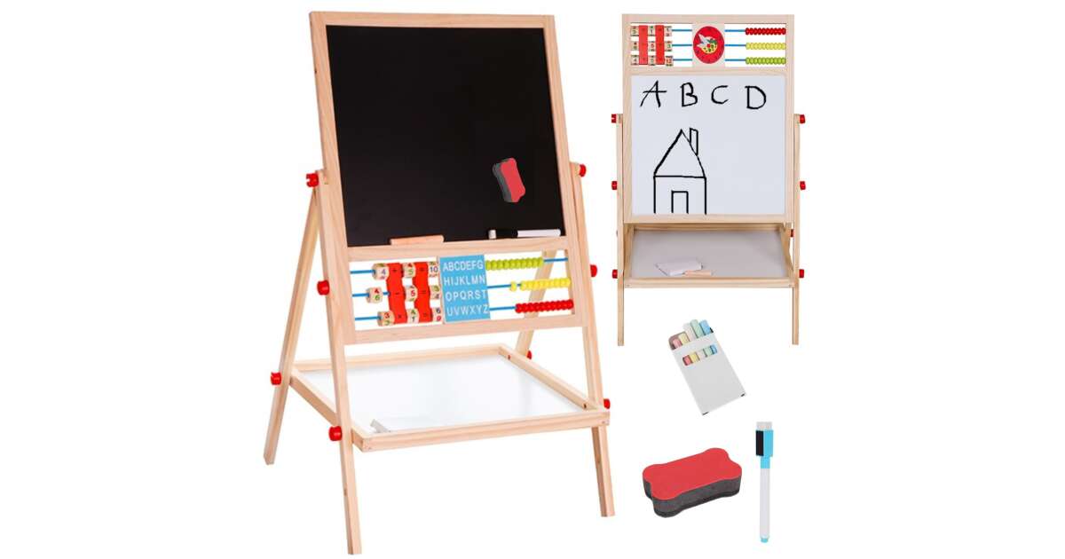 Pepita Multifunctional Reversible Drawing Board with abacus and stand ...