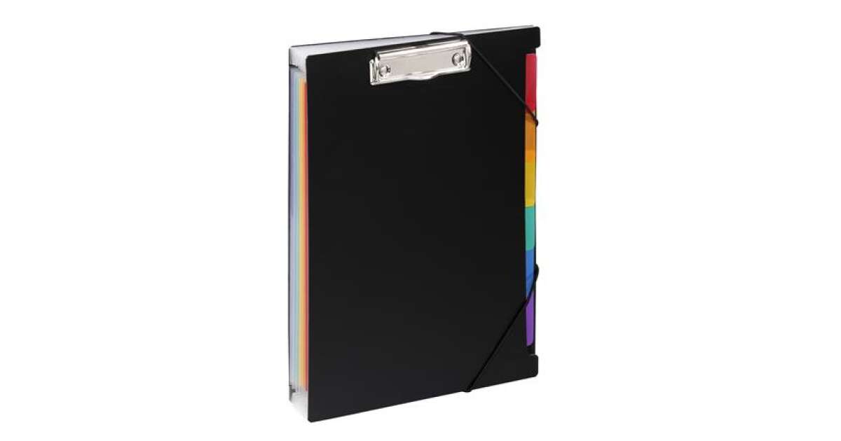 VIQUEL Harmonica folder with writing board, 6 compartments, VIQUEL ...