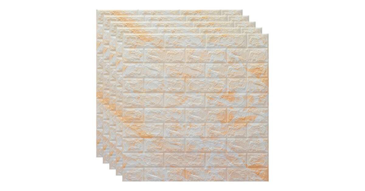 Set 5x tapet autoadeziv 3D, autocolant, spumă moale, design modern ...