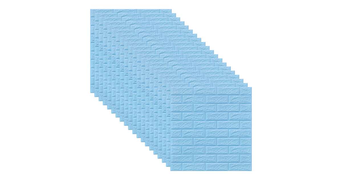 Set tapet autoadeziv 20x 3D, autocolant, spuma moale, design modern ...