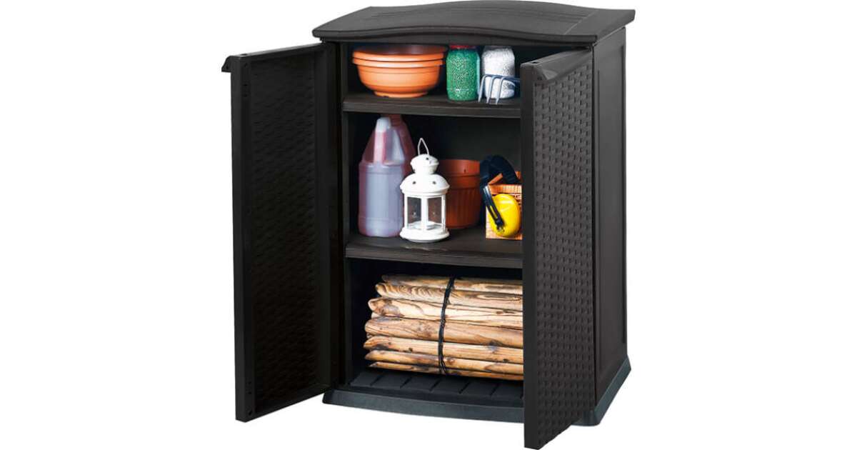 KETER RATTAN STYLE BASE MŰRATTAN KERTI SZEKRÉNY | Pepita.hu