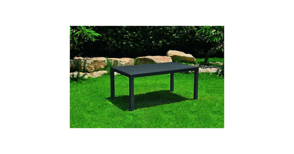 KETER MELODY ARTIFICIAL RATTAN GARDEN TABLE | Pepita.com