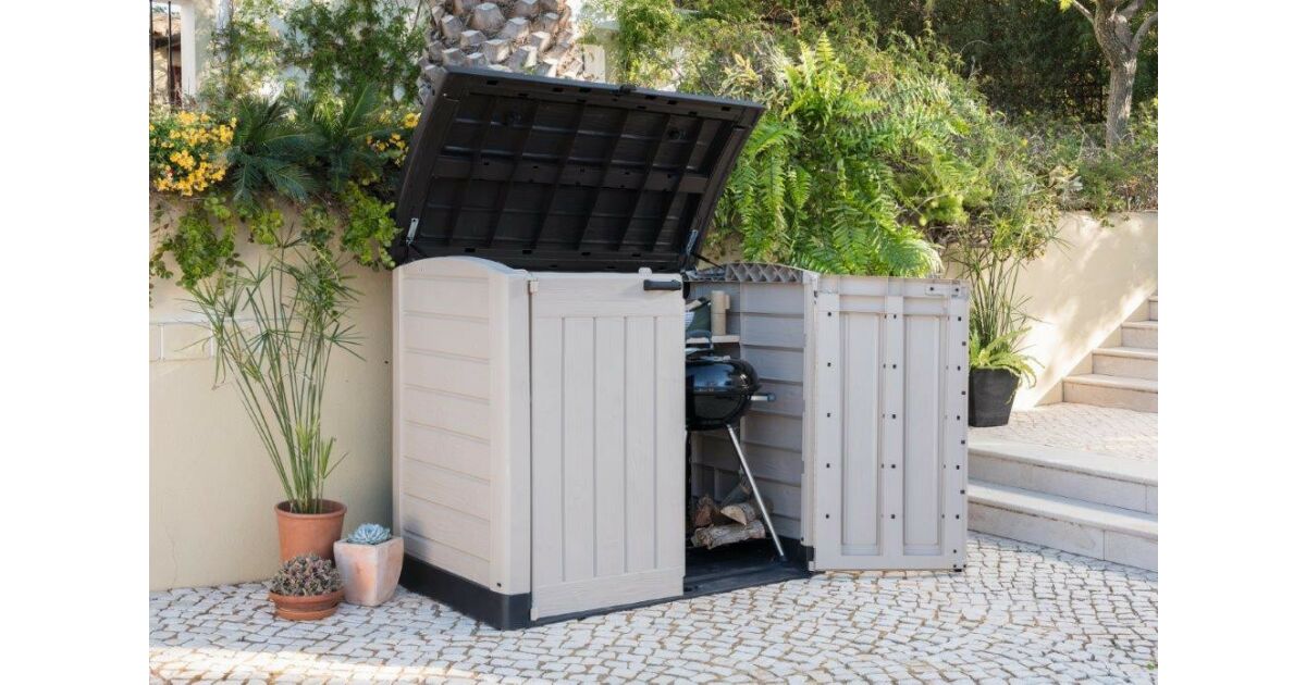 KETER STORE IT OUT FACE CONTAINER DE PLASTIC PENTRU GRĂDINĂ | Pepita.com