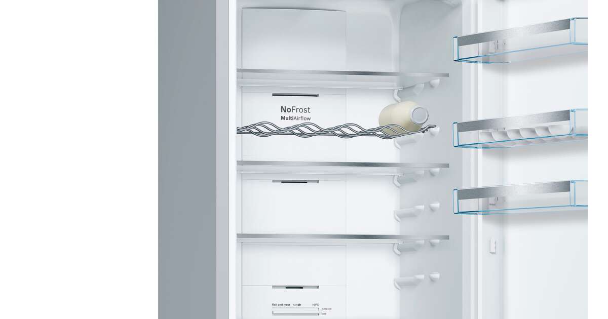 Bosch Serie | 4 Frigider, 203 x 60 cm, Aur Perlat, KVN39IX3A | Pepita.com