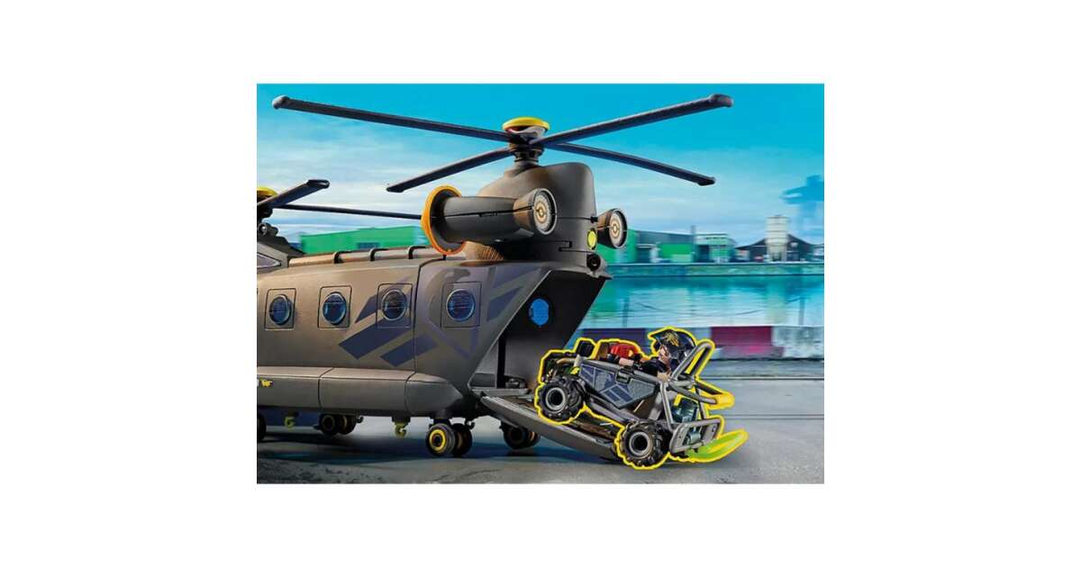 Playmobil SWAT Mentőhelikopter - Játék - 71149 | Pepita.hu