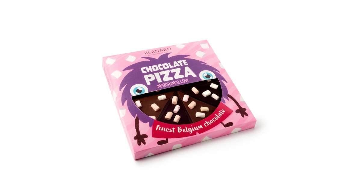 Bernard csokoládé pizza mályvacukros 105g | Pepita.hu
