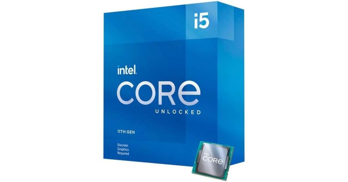 Intel Core i5-11600K 3.9GHz Socket 1200 dobozos (BX8070811600K) | Pepita.hu