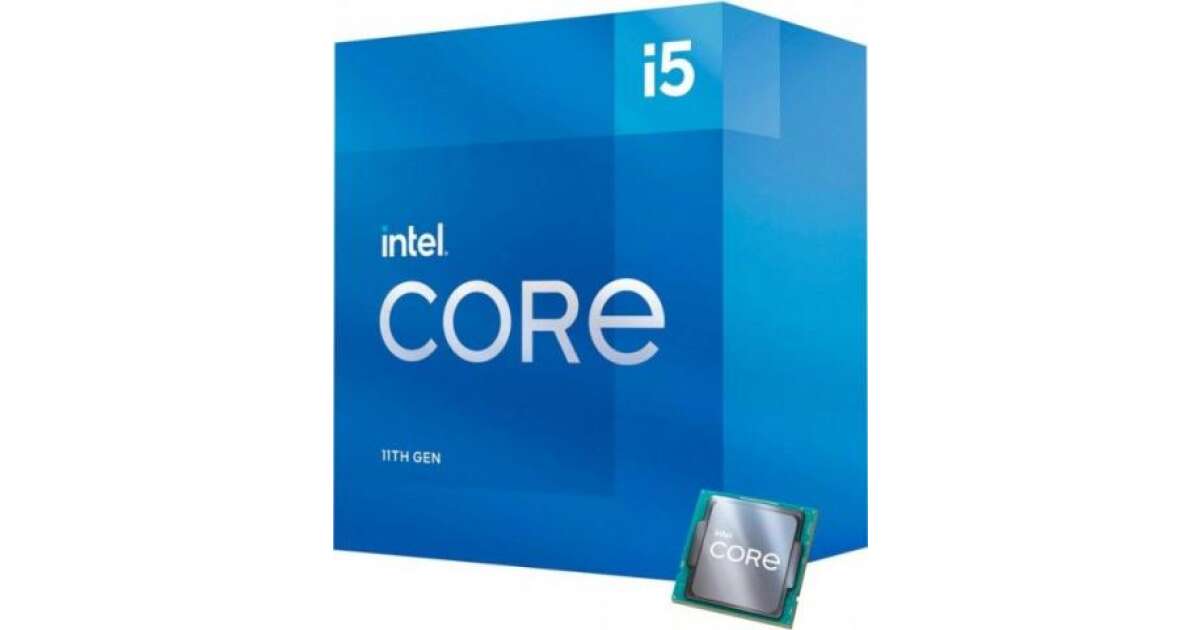 Intel Core i5-11600K 3.9GHz Socket 1200 dobozos (BX8070811600K) | Pepita.hu