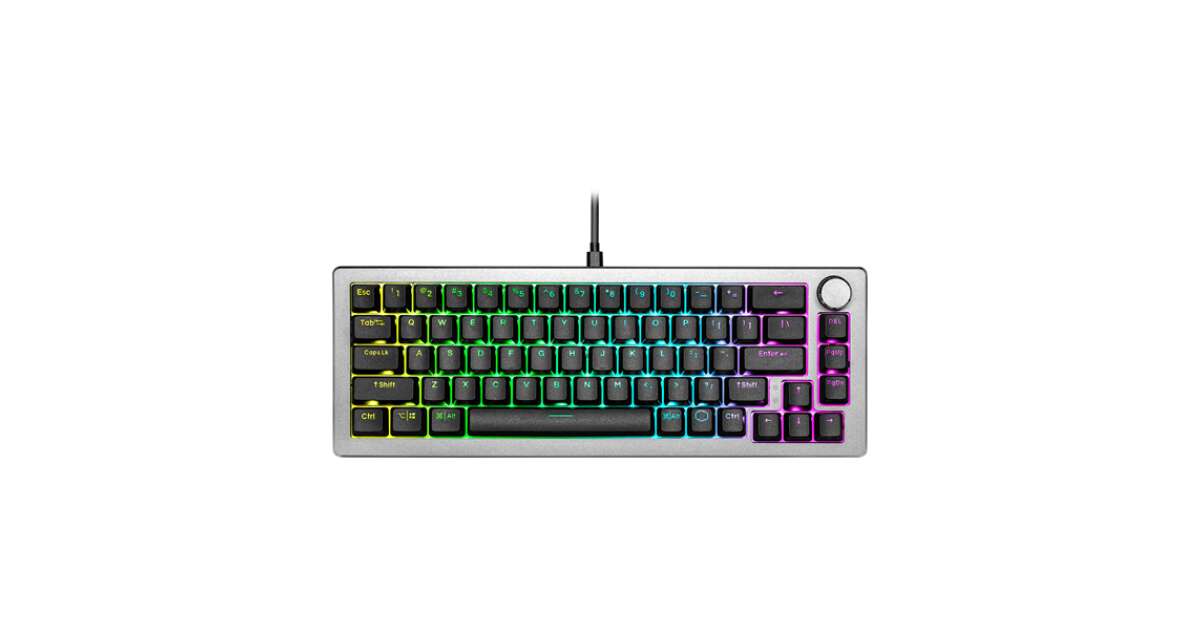 Cooler Master CK720 (White Switch) RGB HUN mechanikus gamer ...