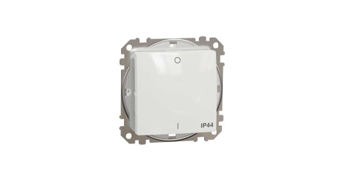 Schneider spring-loaded IP44 SDD double pole switch white (SDD211102 ...