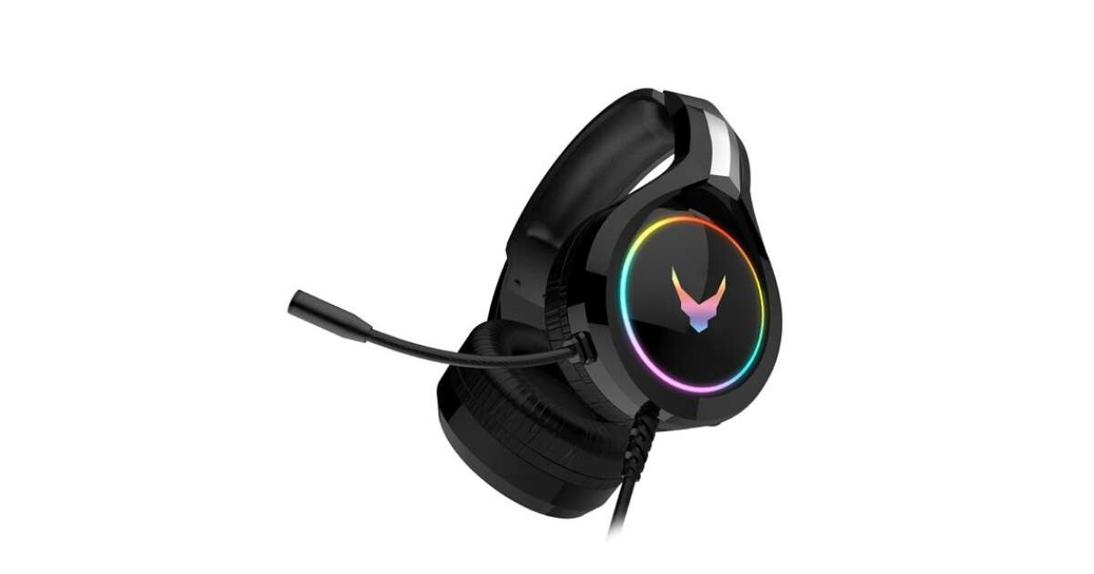 VARR GAMING RGB-KOPFHÖRER, 50 MM, OVER-EAR-KOPFHÖRER, MIKROFON, 3,5 MM ...