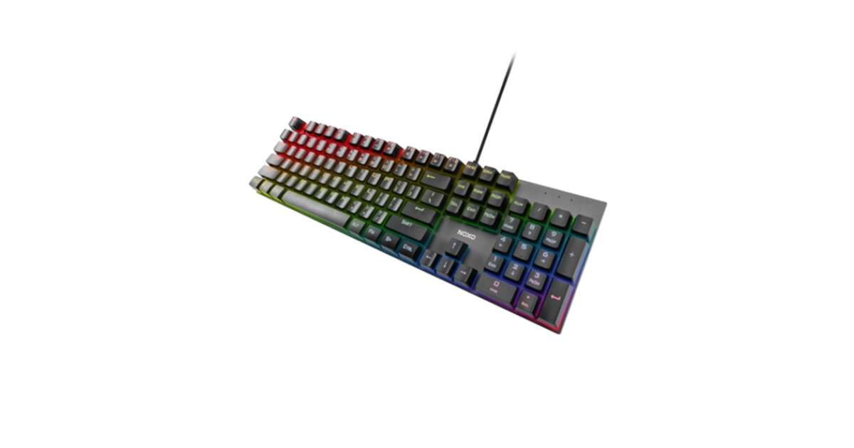 NOXO Retaliation (Brown switch) RGB mechanikus gamer billentyűzet ...