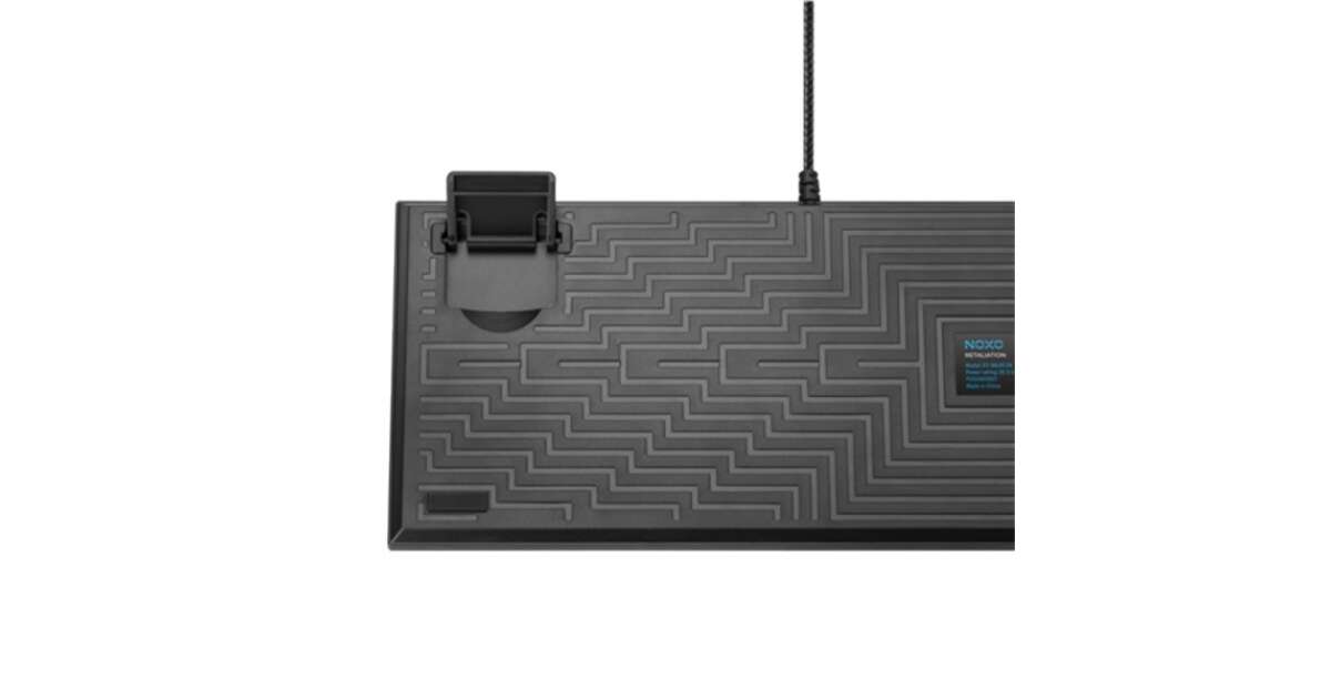 NOXO Retaliation (Brown switch) RGB mechanikus gamer billentyűzet ...