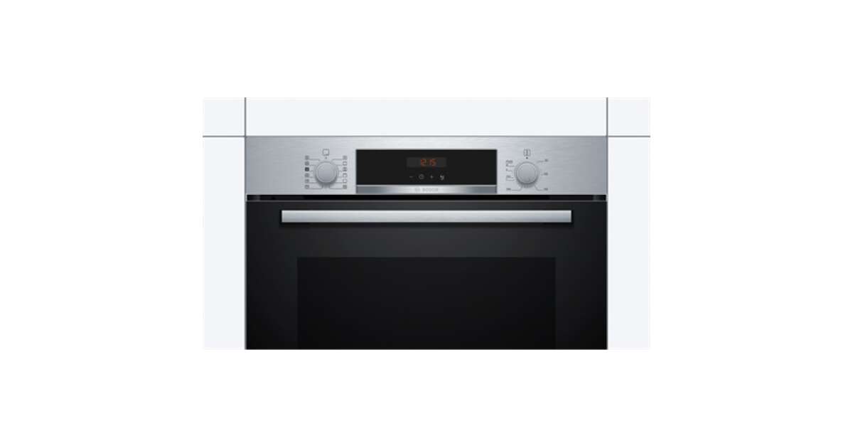Bosch HRA574BS0 SÜTŐ ELEKTROMOS BEÉPÍTHETŐ GŐZ FUNKCIÓVAL | Pepita.hu