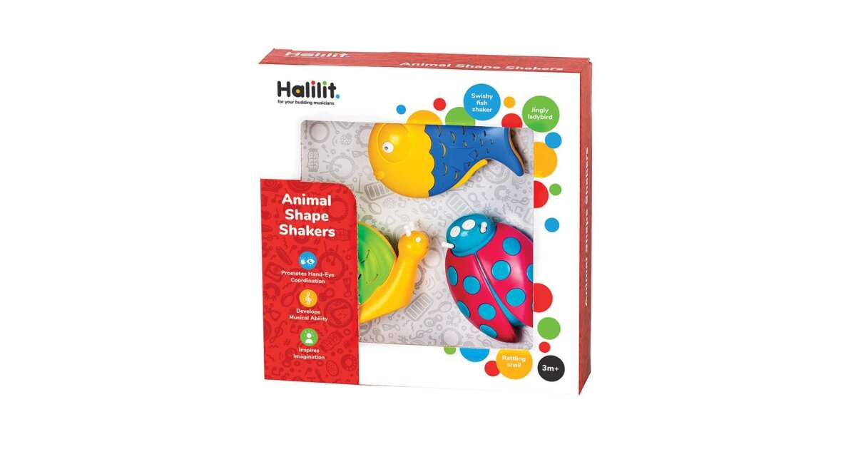 Halilit Állat formájú csörgőkészlet | Pepita.hu