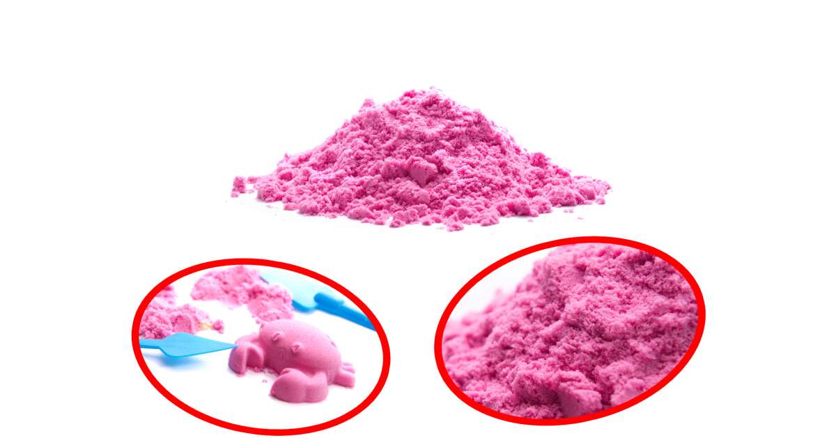 Kinetikus homok egy dobozban 2kg homokozó + 16 forma | Pepita.hu