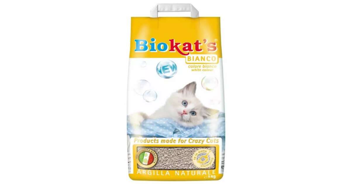 Macska Alom Biokats Bianco 5kg Gimpet | Pepita.hu