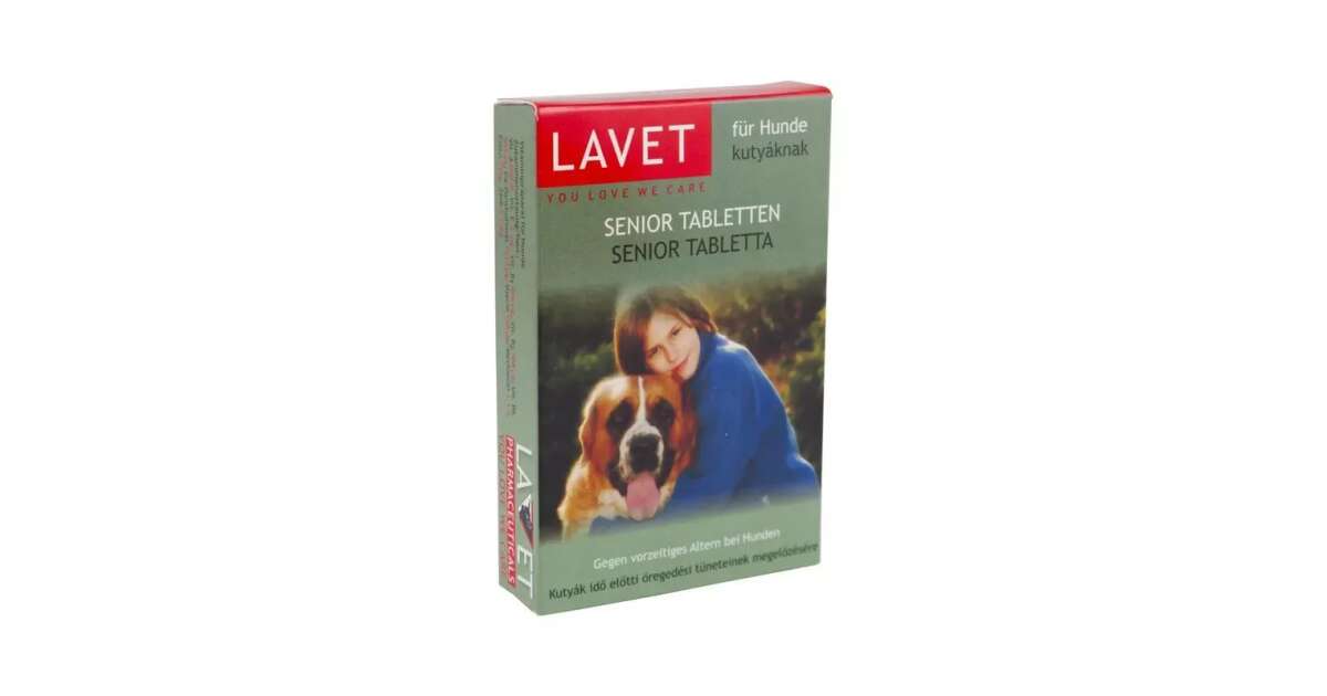 Lavet Senior tabletta kutya | Pepita.hu