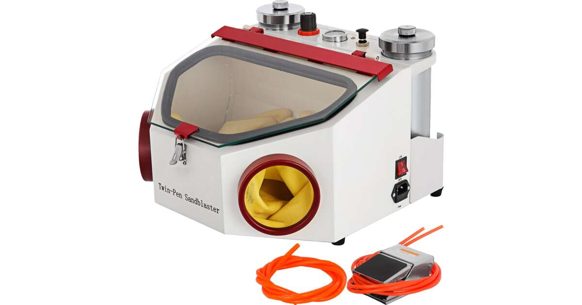 Homokfúvó, homokszóró kamra - dupla fúvóka | Pepita.hu