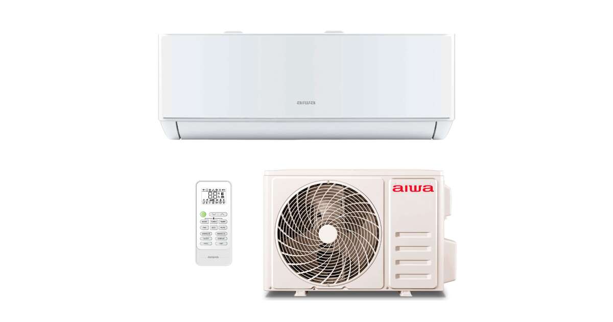 Aiwa ACD-24KBTU Premium Japanese technology cooling-heating inverter ...