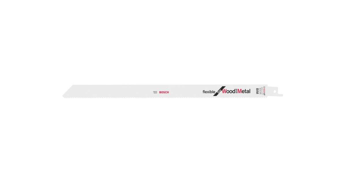 Lamă de ferăstrău Bosch S 1222vf Bim 2 buc lemn/metal flexibil ...