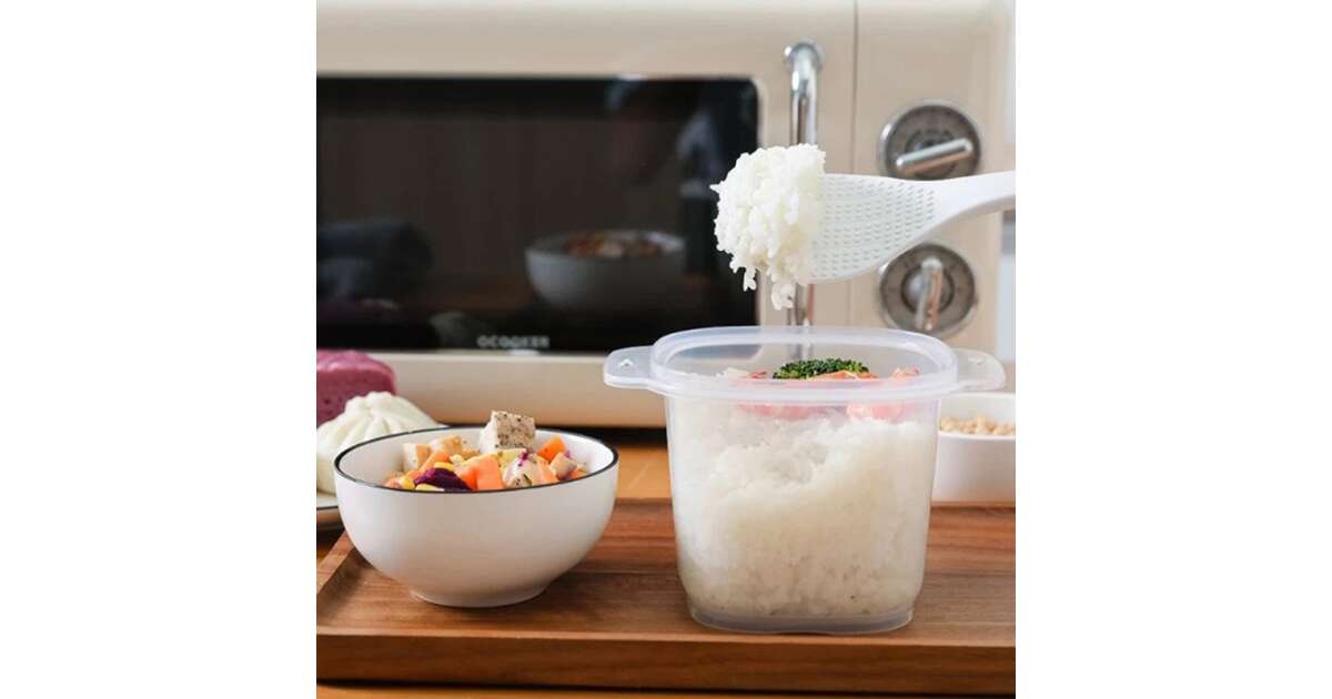 Kompakt rizsfőző és gőzölő ételhordó | Pepita.hu