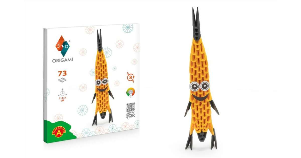 Origami 3D-Bananenpapier-Falt-Konstruktionsspielzeug | Pepita.com
