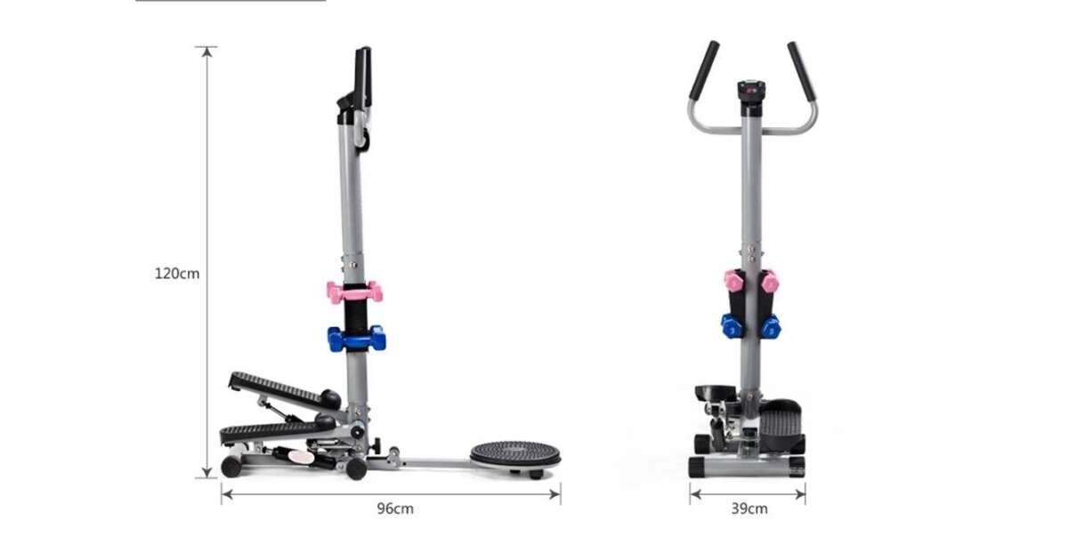 Fitness Mini Stepper ZOCO BODY FIT JX-MS91 és Fitnesz súlyzók SL-001 ...
