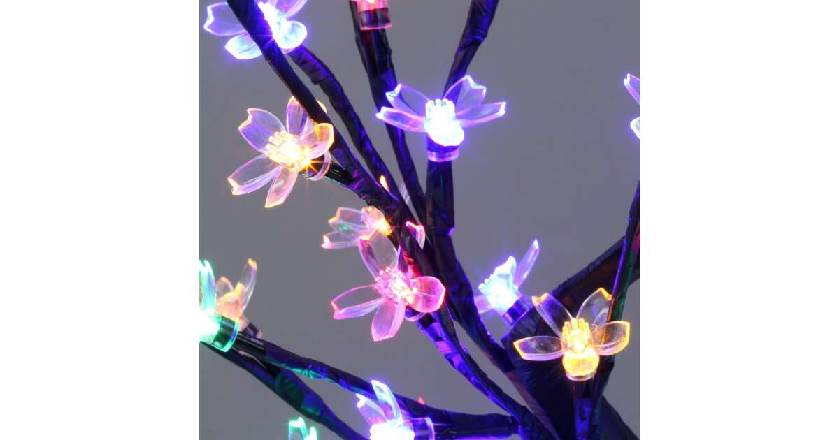 Sakura led fa elemes ,120cm , 72db led, SzÍnes | Pepita.hu