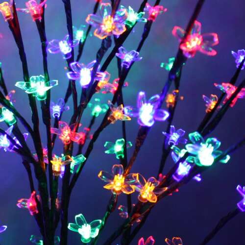 Sakura led fa elemes ,120cm , 72db led, SzÍnes | Pepita.hu